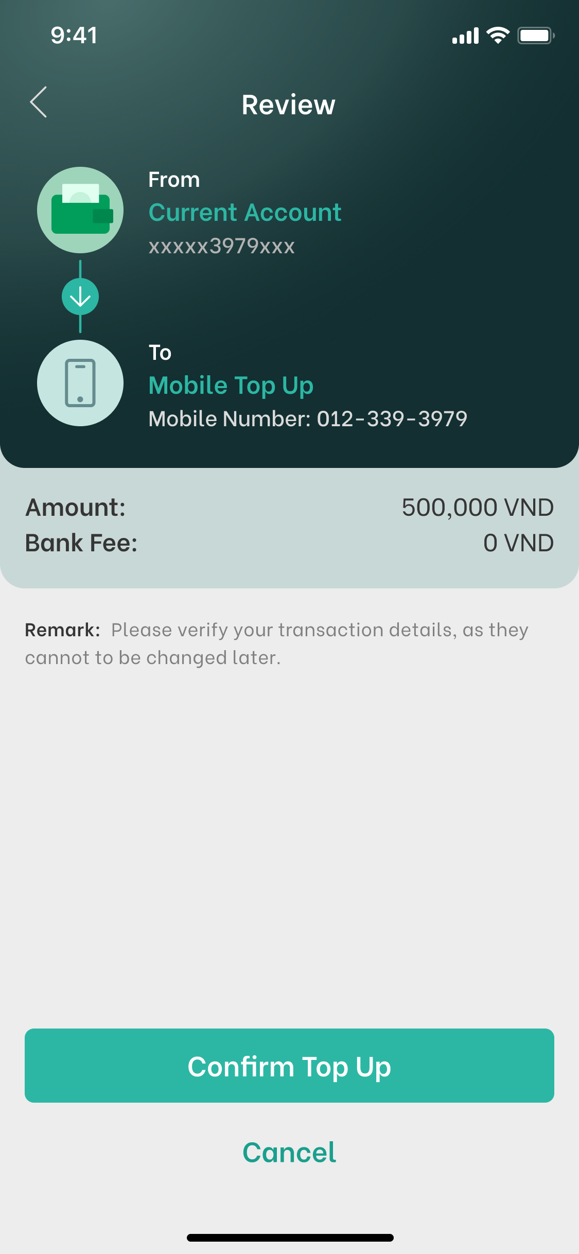 K PLUS Vietnam Application Guide - Topup